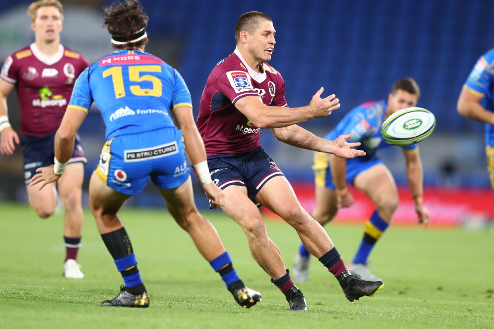 O'Connor, McDermott carve up Force to see Reds to top of Super Rugby AU ...